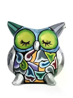 TOMS DRAG Owl Meta Figurine - Silver