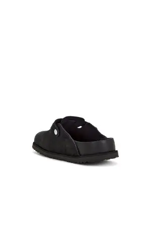 BIRKENSTOCK Boston Pony Hair Mule - Black