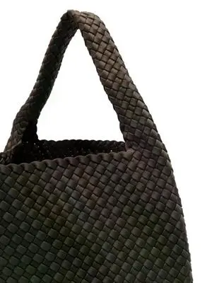 MARREA Large Braided Shoulder Bag