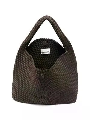 MARREA Large Braided Shoulder Bag