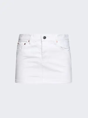 Wardrobe.NYC Denim Micro Mini Skirt