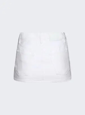 Wardrobe.NYC Denim Micro Mini Skirt
