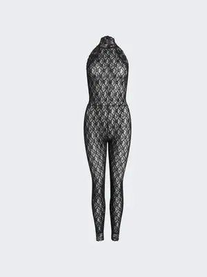 PATOU Lace Jersey Jumpsuit