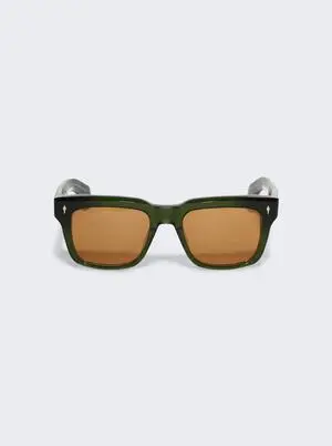 JACQUES MARIE MAGE Torino Sunglasses - Brown