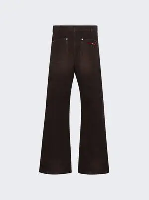 Marni Regular Fit Jeans - Brown