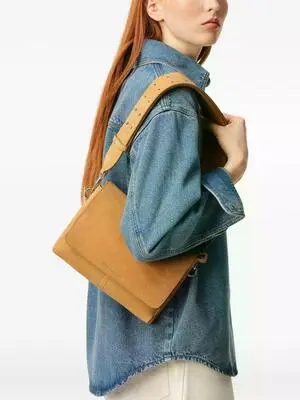 AMI Paris Carrousel Flap Shoulder Bag