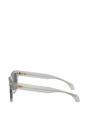 Versace Medusa-detail Square-frame Sunglasses - Grey