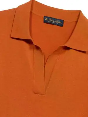Brooks Brothers V-neck Ribbed T-shirt