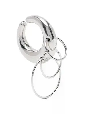 PANCONESI Tone Hoop Earrings