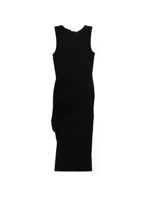Patrizia Pepe Draped Midi Dress