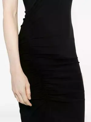 Patrizia Pepe Draped Midi Dress
