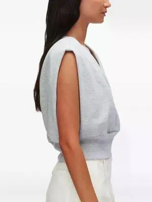 3.1 Phillip Lim Sleeveless Overlapped Top