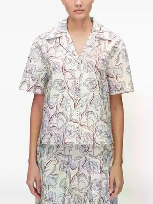 3.1 Phillip Lim Floral Buttoned Shirt
