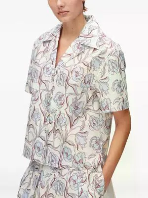 3.1 Phillip Lim Floral Buttoned Shirt