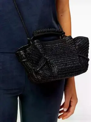 Hereu Mini Arta Raffia Tote