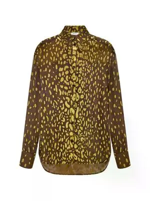 FERRAGAMO Devoré Georgette Shirt