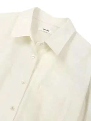 STUDIO TOMBOY Waist-tie Shirt - Neutrals