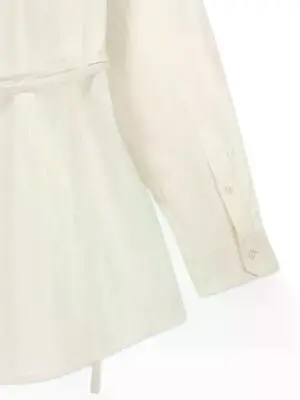 STUDIO TOMBOY Waist-tie Shirt - Neutrals