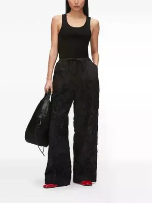 3.1 Phillip Lim Floral Appliqué Trousers