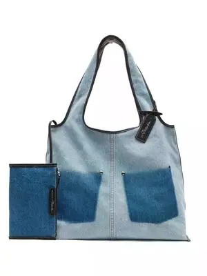 3.1 Phillip Lim Panelled Pocket Tote - Blue