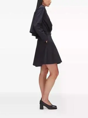 3.1 Phillip Lim Belted Collared Mini Dress - Blue