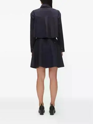 3.1 Phillip Lim Belted Collared Mini Dress - Blue