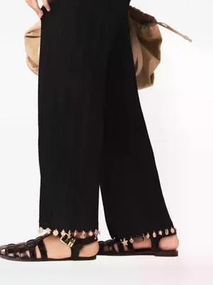 Maje Jewelled Knit Trousers