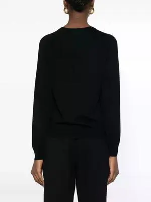 Emporio Armani Embellished Sweater - Black