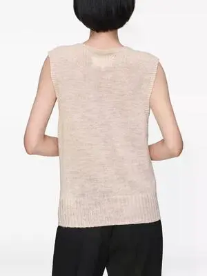 MAISON MARGIELA Ribbed V-neck Vest
