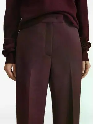THE FRANKIE SHOP Belt Loops Trousers - Red