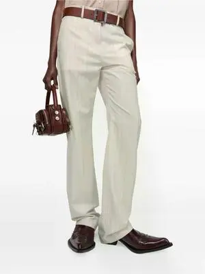 Acne Studios Wool Pinstripe Trousers