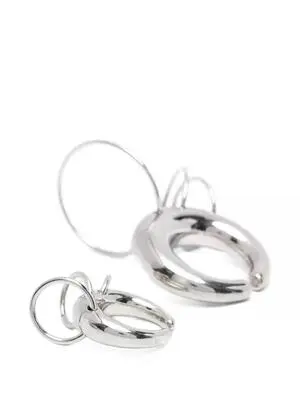 PANCONESI Tone Hoop Earrings