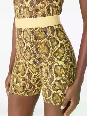MARINE SERRE Printed Jersey Shorts