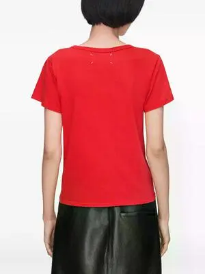 MAISON MARGIELA Cotton T-shirt - Red
