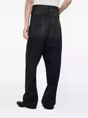 MAISON MARGIELA Belt-loops Five-pocket Jeans - Black