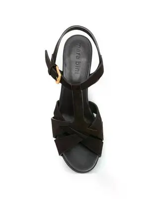 MARA BINI T-bar Buckle Sandals
