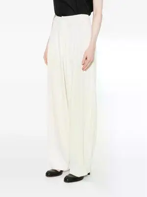 DARKPARK Phebe Pleated Trousers - White