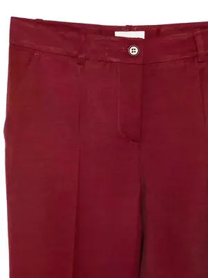 P.a.r.o.s.h Raisa Button Tailo Trousers - Red