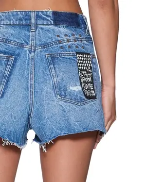 Ksubi Cut Off Shorts - Denim