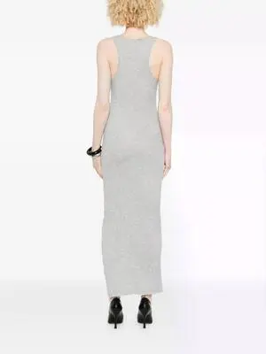ENTIRE STUDIOS Crew-neck Tank Maxi Dress - Grey