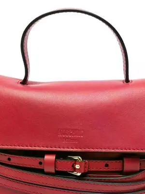 Moschino Small Leather Bag - Red