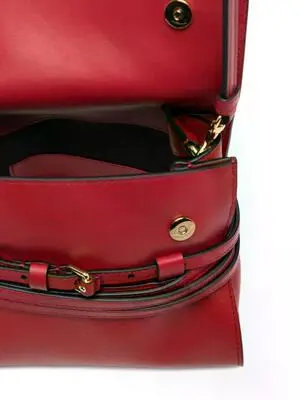 Moschino Small Leather Bag - Red