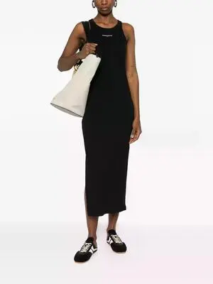 Maison Kitsuné Ribbed Knit Dress