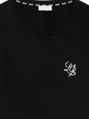 Liu Jo Logo-detail T-shirt - Black
