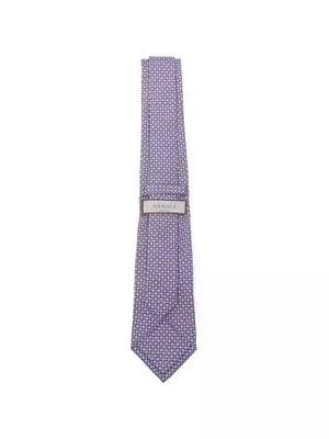 Canali Patterned Neck Tie