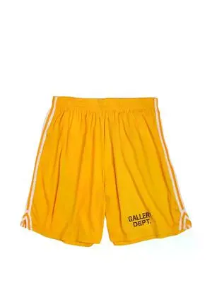 GALLERY DEPT. Striped Track Shorts - Yellow
