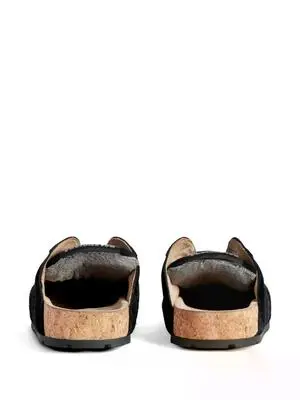 Balenciaga Dumbo Mules - Black