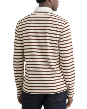 REISS Rugby Stripe Polo Shirt