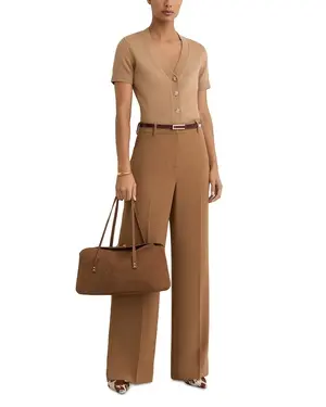 REISS Anya Cardigan - Camel