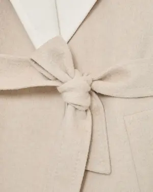 REISS Two Tone Blindseam Coat